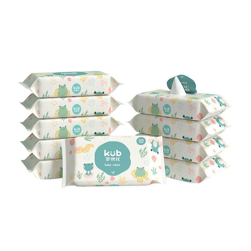 Kub Keyoubi Water Frog Baby Hand & Mouth Wipes - 200 Count
