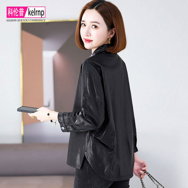 Haining genuine leather jacket for women 2024 autumn and winter new ...