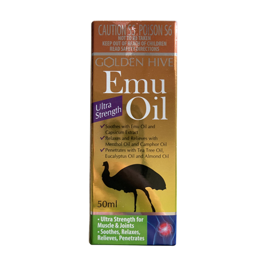 Aroma Magic Australian Emu & Ostrich Oil - 50ml - Joint & Muscle Repair