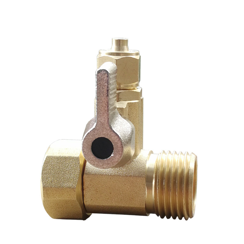 Water Purifier Pure Copper Water Inlet Three-Way Faucet Transfer ...