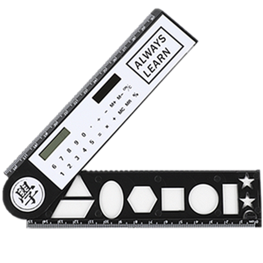 Small Fresh Ruler | Rotary Ruler Calculator | Mini Student Office Solar ...