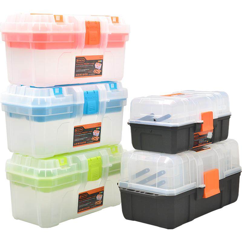 Tactix 320309 Art Toolbox for Kids - Multi-Function Drawing & LEGO Storage