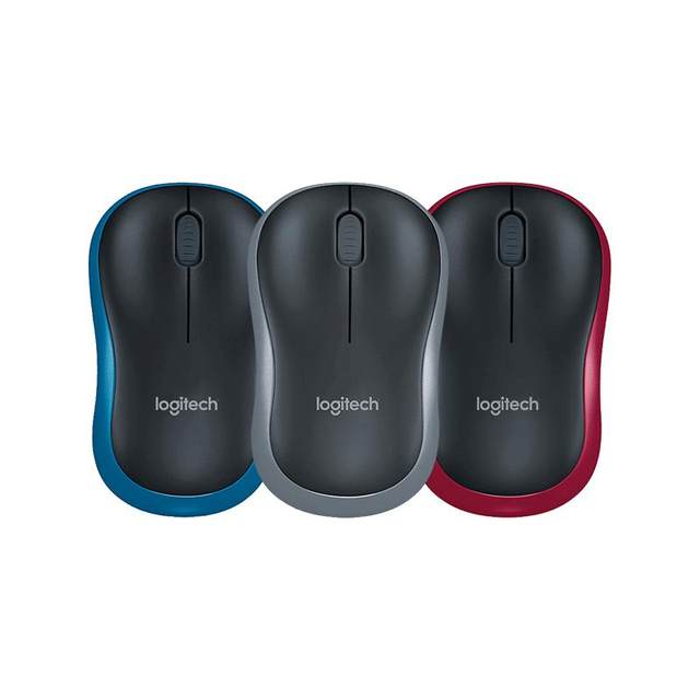 Logitech M187P wireless mouse for boys and girls, office and home ...