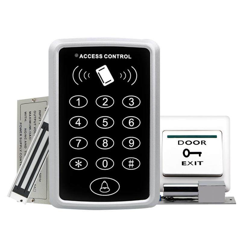 Swipe Card Access Control System All-in-One Glass Door Password Lock ...