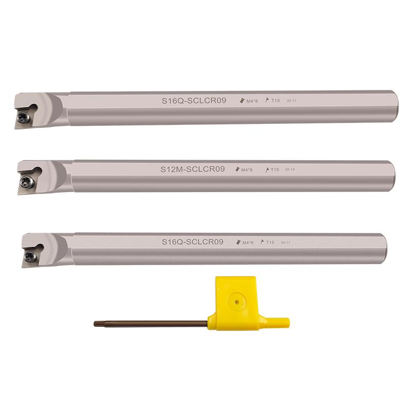 Internal Boring Turning Tool Holder Diamond-Shaped 95-Degree CNC Tool Handle - Spring Steel ...