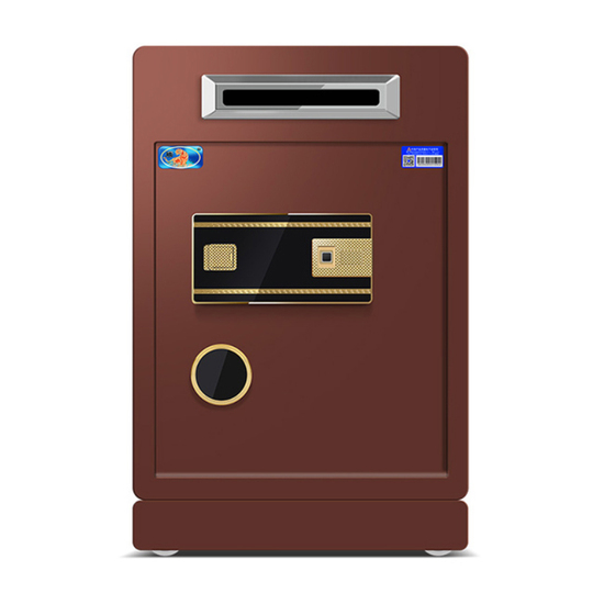 Tiger Fingerprint Cash Box - 60cm Steel Safe for Home, Office & Church