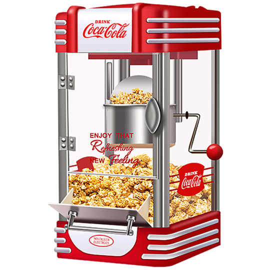 Coca-Cola Nostalgia Popcorn Machine - Commercial and Home Automatic ...