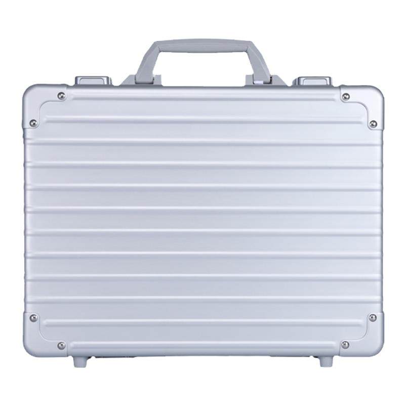 Aluminum-Magnesium Alloy Suitcase - Business Trip Briefcase with Secure ...