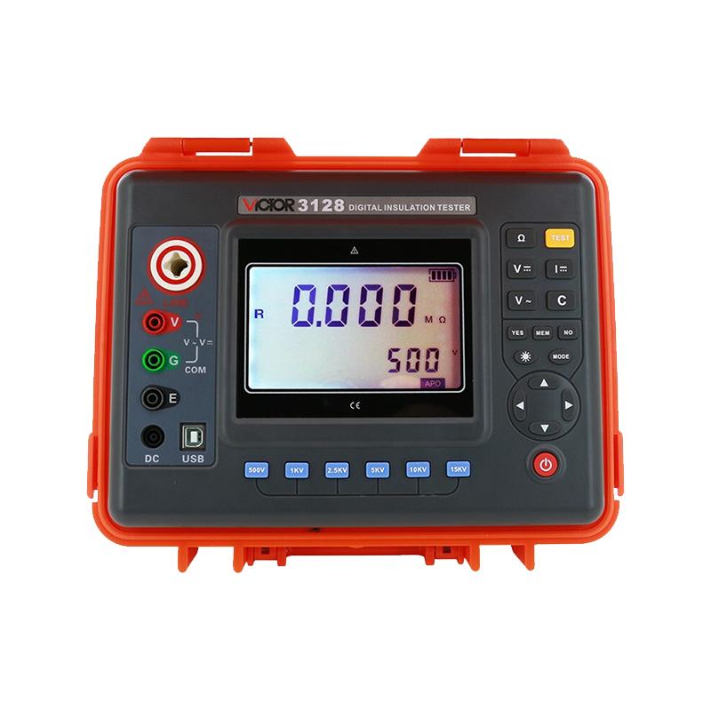 Victory electronics megger 500v megóhmetro detector eléctrico digital vc3125 probador de ...