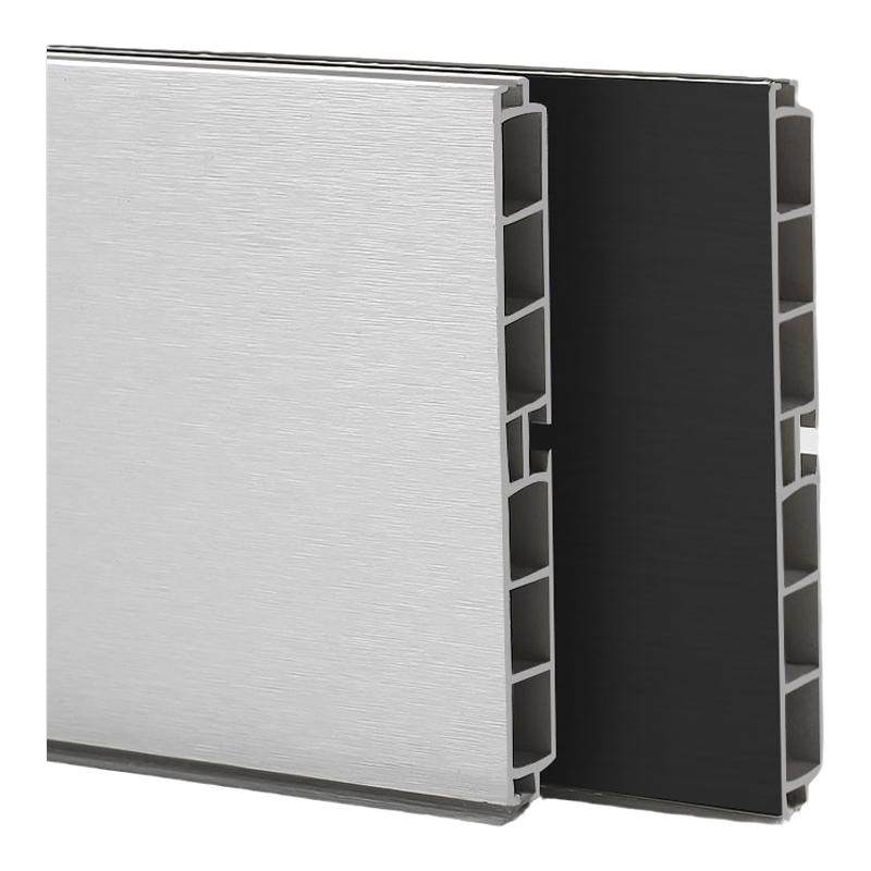 Xido Aluminum Plastic Skirting Board - Kitchen Cabinet & Floor Trim