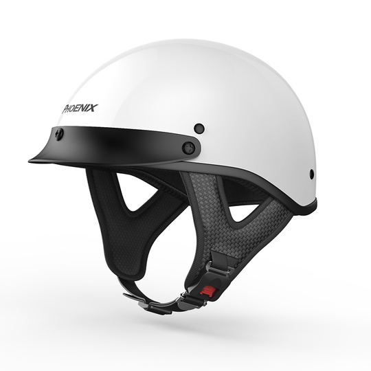 Phoenix 3c-zertifizierter retro-harley-motorradhelm für alle jahreszeiten