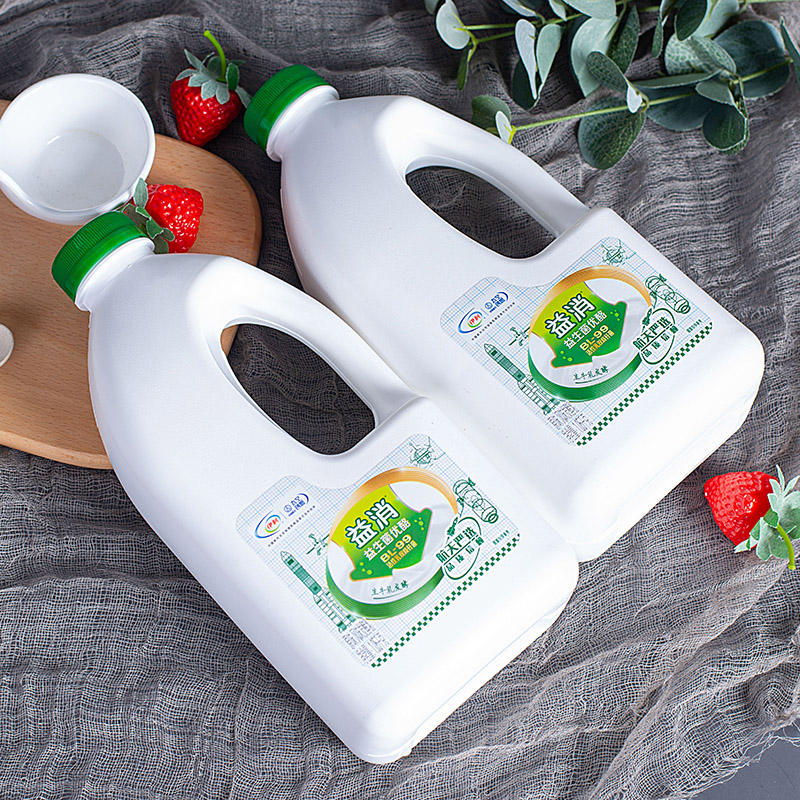 伊利益消酸奶1.05kg大桶装1桶/2桶益生菌风味发酵乳新鲜早餐奶-淘宝网