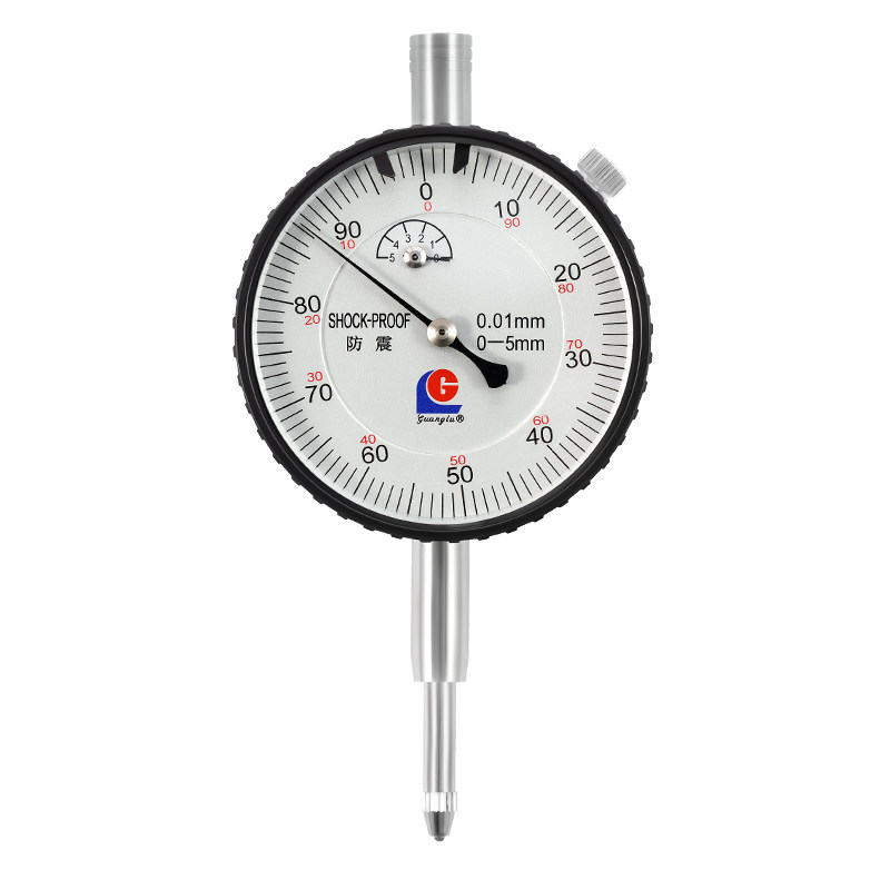 Guanglu 0-10mm Leverage Dial Indicator - Magnetic Base
