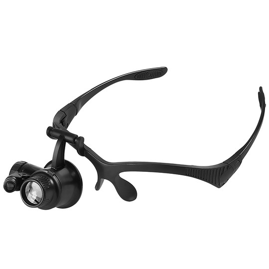 Sun Fire High Magnification Pigeon Eyes Magnifying Glass with LED Light