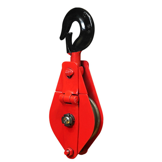 Hugong Heavy-Duty Lifting Pulley Set with Bearing Hook Ring - Manual ...