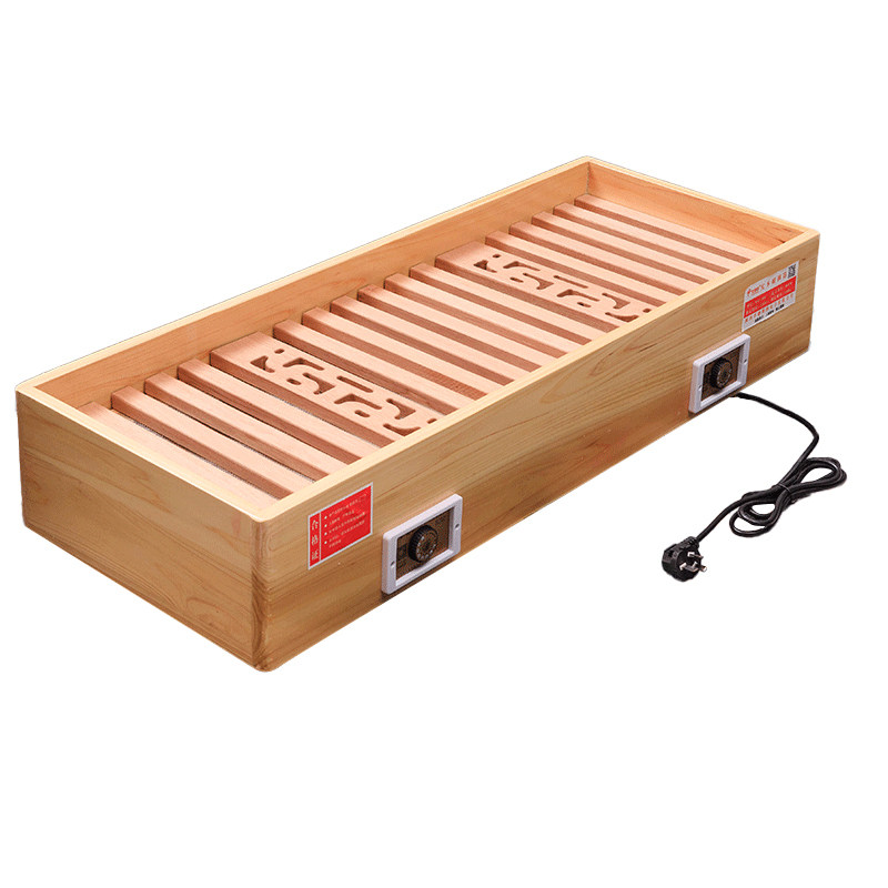 Sunflower Solid Wood Foot Warmer - Electric Heating Box