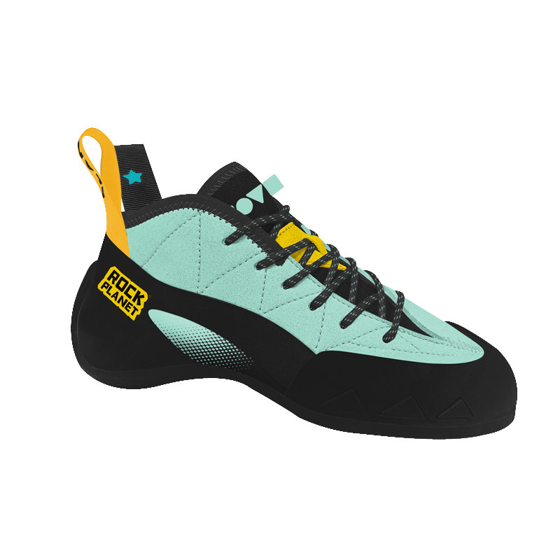 Rock Planet Black Stone Climbing Shoes - Unisex - Lace-Up