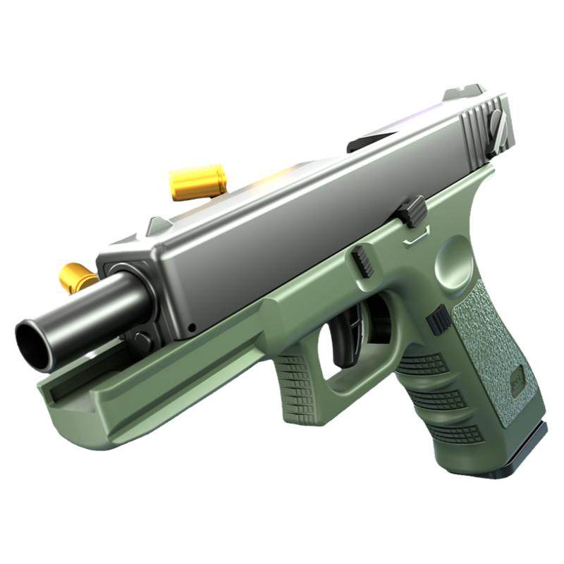 Automatic Burst Glock Toy Gun Launcher Simulation Blowback Boy Gift