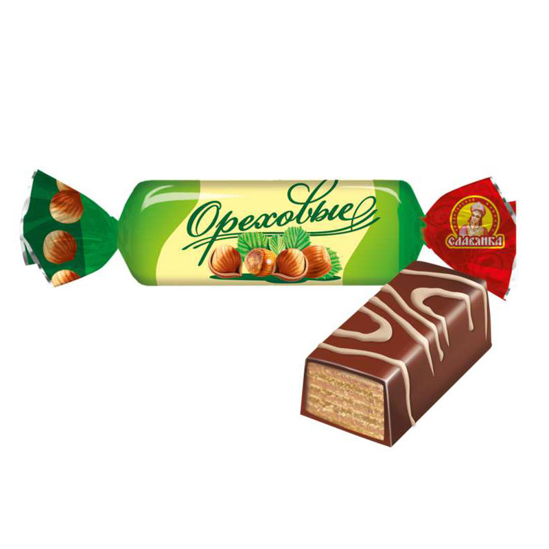 Slavyanka Slav Viagra Yogurt Wafer Chocolate Hazelnut Candy - 500g