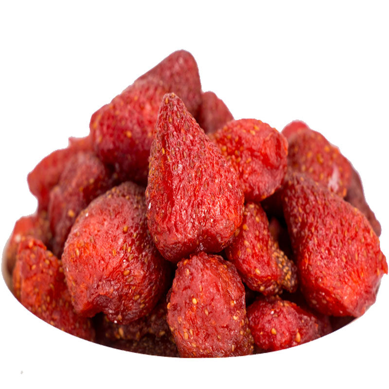 Dried strawberries 500g bulk fruit dried strawberries small soft fruit ...