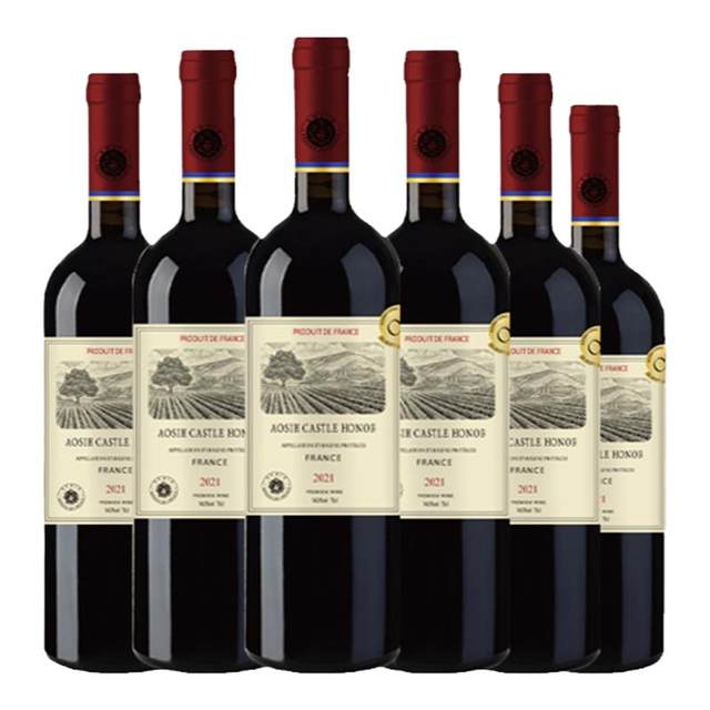 Red Wine official flagship store genuine French imported red wine 14.5 ...