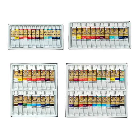 Zhang Xiaofeng Chinese Painting Pigments Beginner's Set - Chinese ...