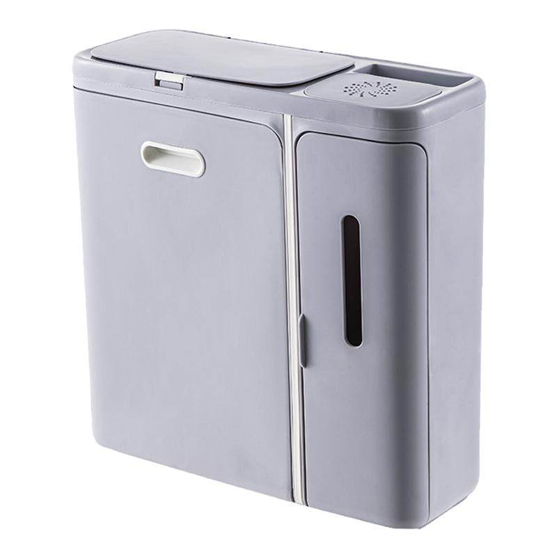 New Style Bathroom Wall-Mounted Trash Can Tissue Box
