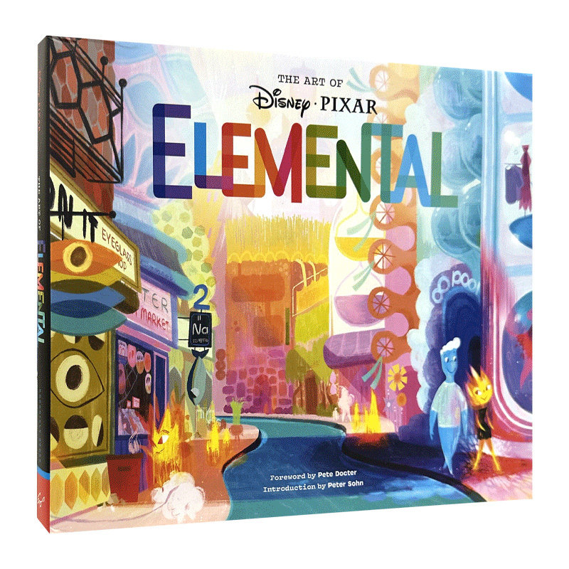 Spot crazy element city art set - Мультфільм pixar disney original art