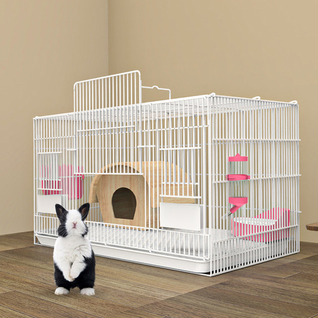 Rabbit cage Furnishing room Dedicated large Dutch pig guinea pig rabbit ...