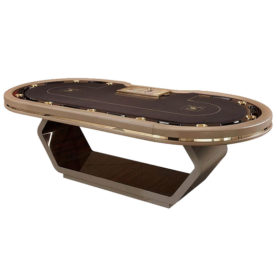 PokerStars Texas Hold'em Table - Luxury LED Poker Table with Titanium ...