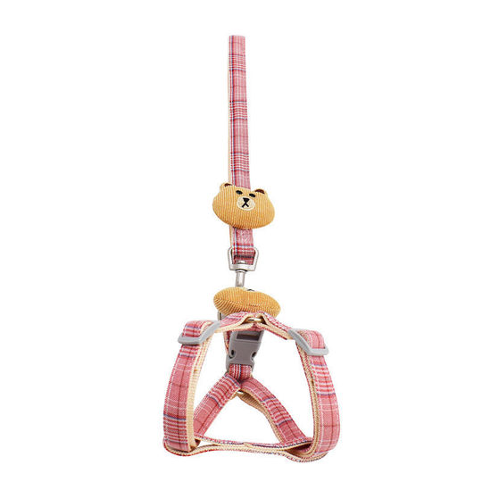 Amor Cat Traction Rope - Adjustable Kitten Walking Lead - Blue