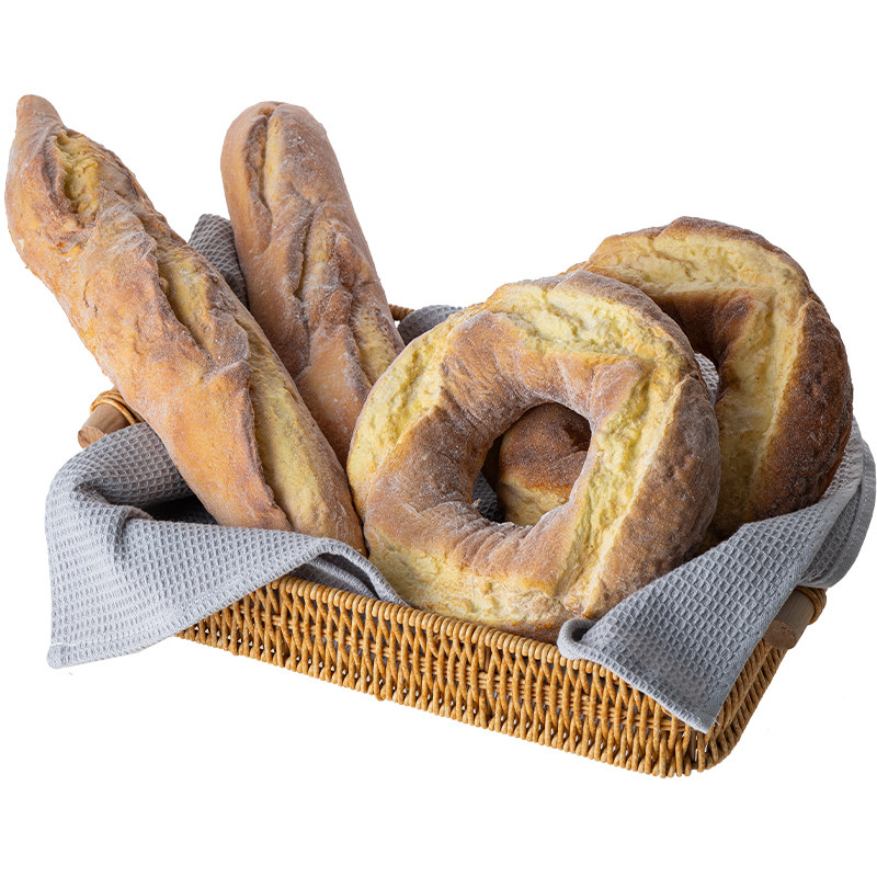 Simulated Bread Model Frosted European Bread Food Window Cabinet ...