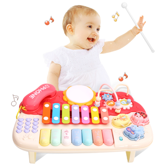 Yisbro Electronic Piano Toy - Baby Musical Instrument for Toddlers