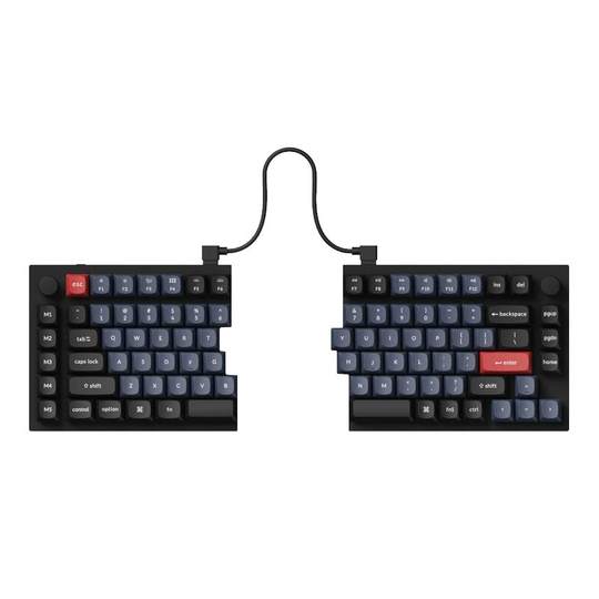 Keychron Q11 Split Keyboard - Mechanical Red Axis Mac Win Compatible