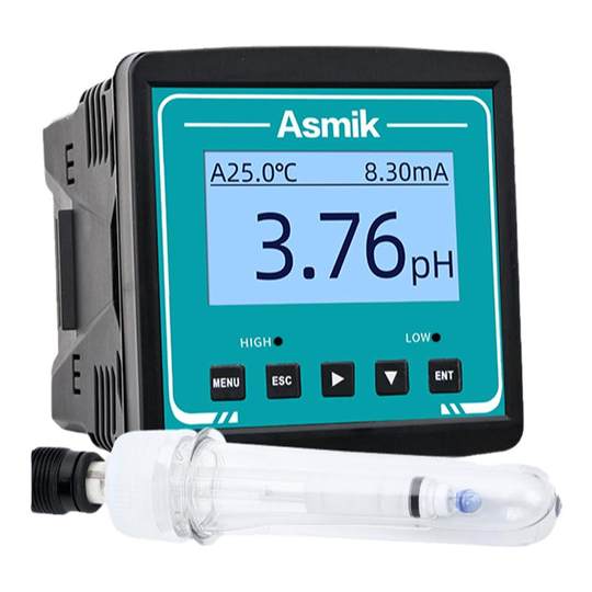 PH Sensor Industrial Online Controller | PH Value Electrode Probe ORP ...