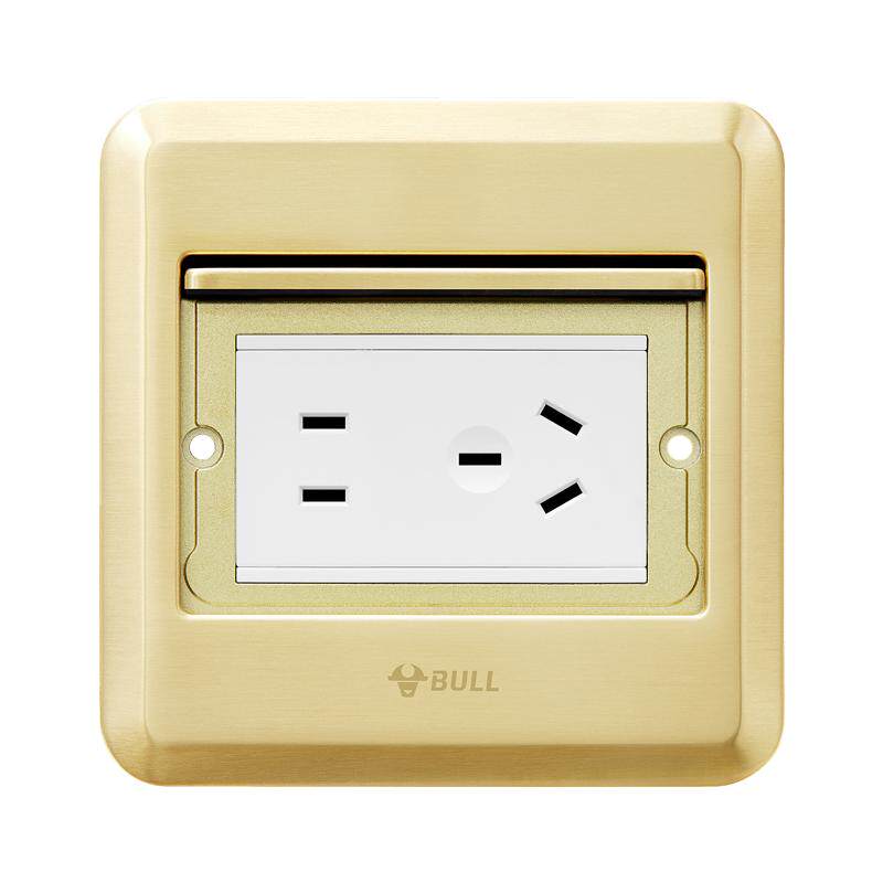 Bull Flagship Ground Plug Floor Socket with Copper Waterproof Cover