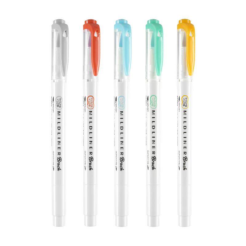 Japan's Zebra Official Flagship Store - WFT8 Fluorescent Color Soft Pen ...
