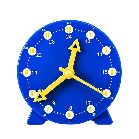 Montessori Math Clock - Children's Learning Time Teaching Aid