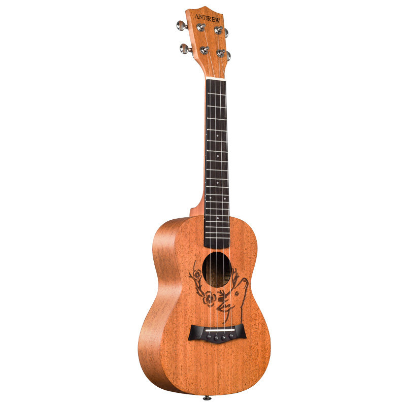 Andrew Ukulele Beginner Girls Male Entry Veneer Advanced 23 Inch Small ...