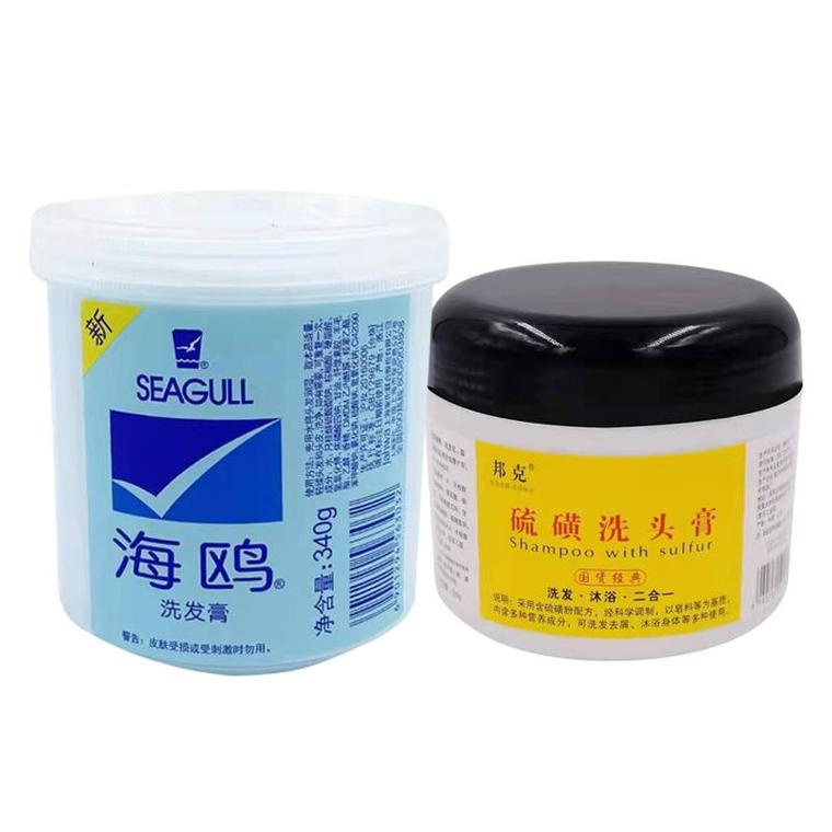 Shampoo - Seagull (blue) + sulfur ointment (250g), 0g | Seagull
