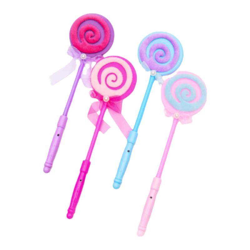 Red Sun Glowing Fairy Stick - Luminous Princess Magic Wand Toy