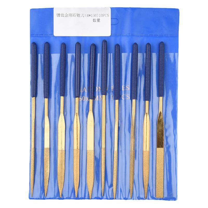 Diamond File Set: Emery Flat Rubbing Tool | Metal Grinding Ultra-Fine ...