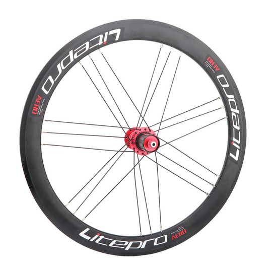 Lp litepro Aero 20インチホイールセット - Vブレーキ、74/130ハブ