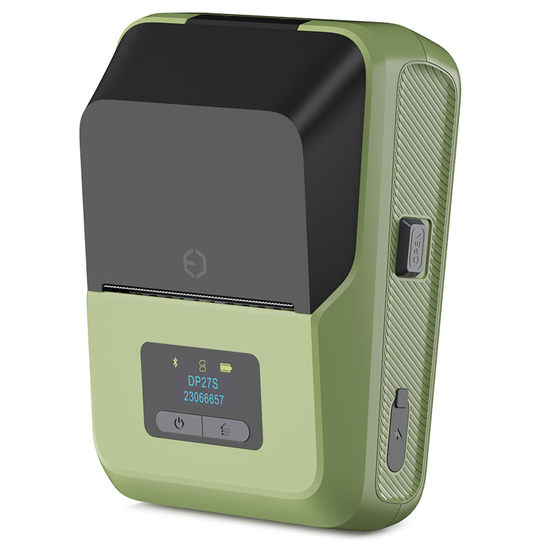 Detong DP27P Transparent Label Printer - Handheld Portable - Clothing Food Production Date Label ...