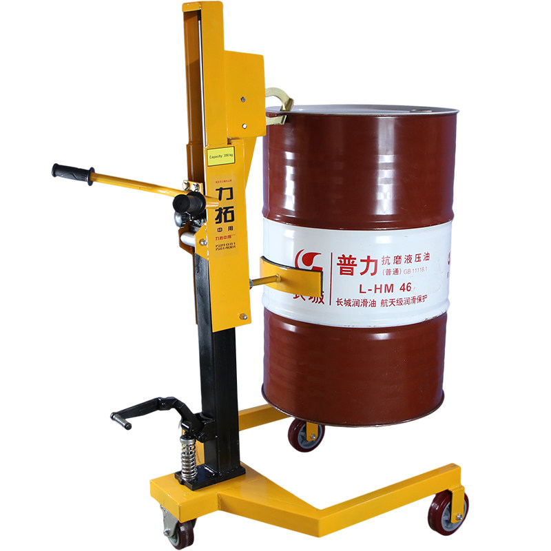 Rio Tinto Hydraulic Oil Barrel Truck Trolley - 350kg Capacity