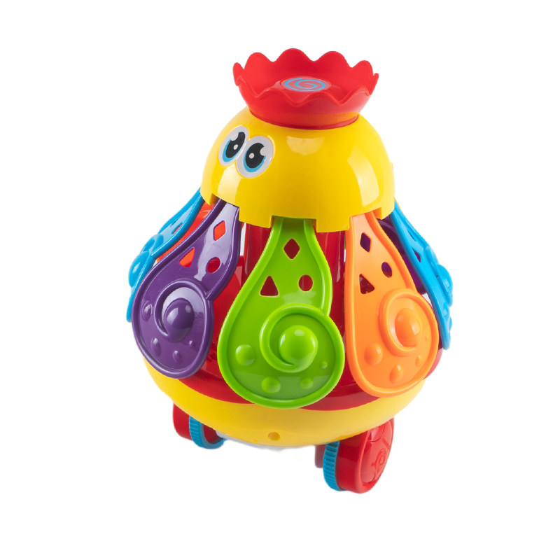 Children's Push Toy Trolley with Wheels and Sounds