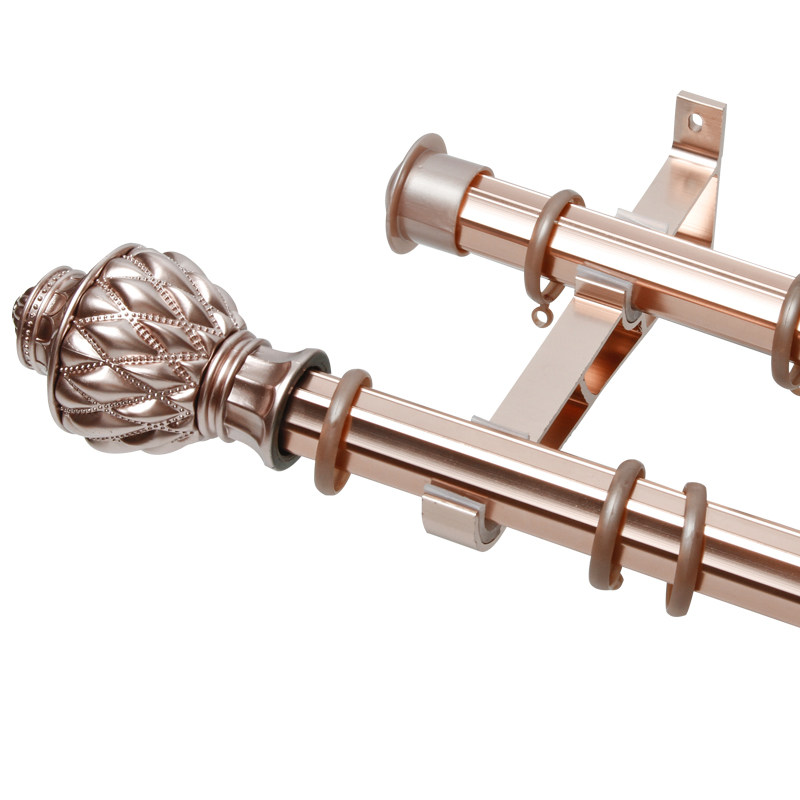 Customizable Aluminum Alloy Roman Rod Track with Complete Installation ...