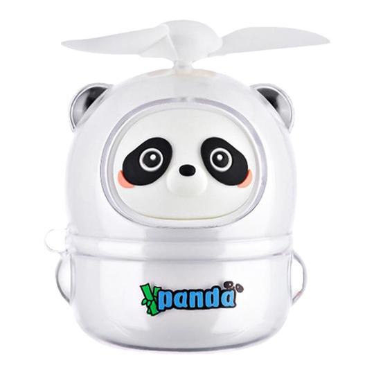 Cute Panda Rechargeable Mini Fan - Portable & Silent