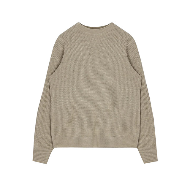 Mrcyc men's sweater autumn and winter thick round neck sweaty sweater ...
