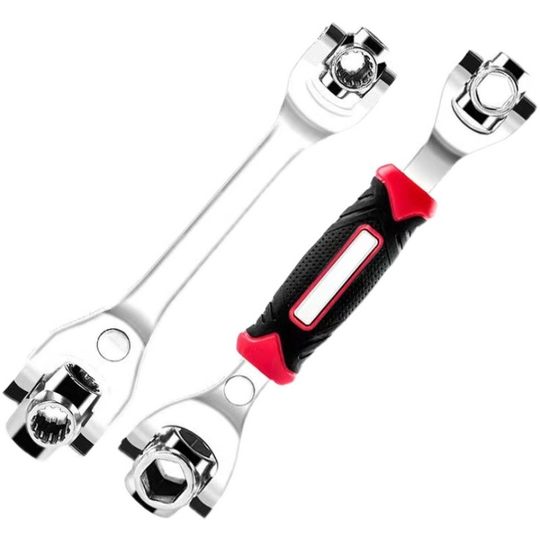 German Universal Wrench 52-in-1 - Multi-Functional Socket Plum Wrench ...